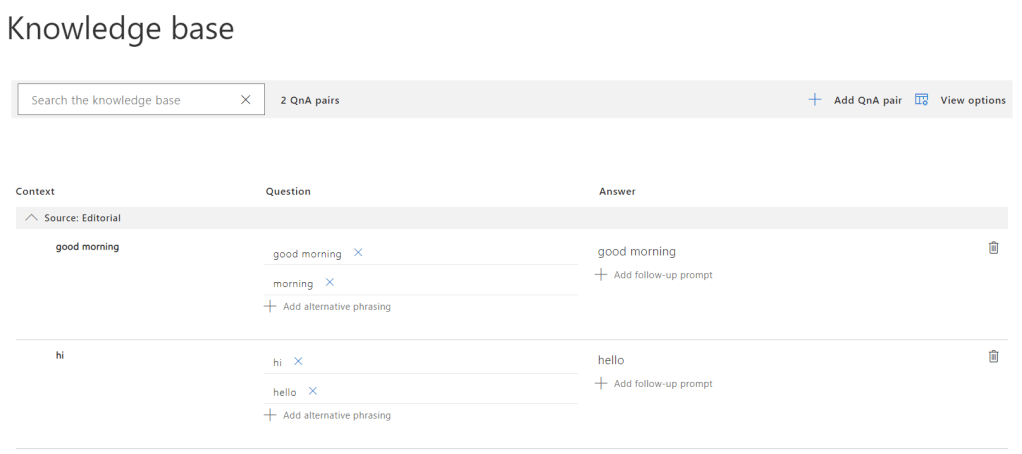 Cykl chatboty #4: co to jest qnamaker.ai – Programmer-girl Weronika Mularczyk