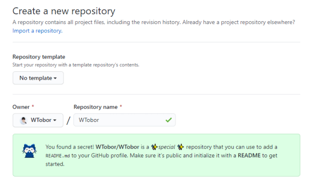 GitHub – README profilowe – Programmer-girl Weronika Mularczyk